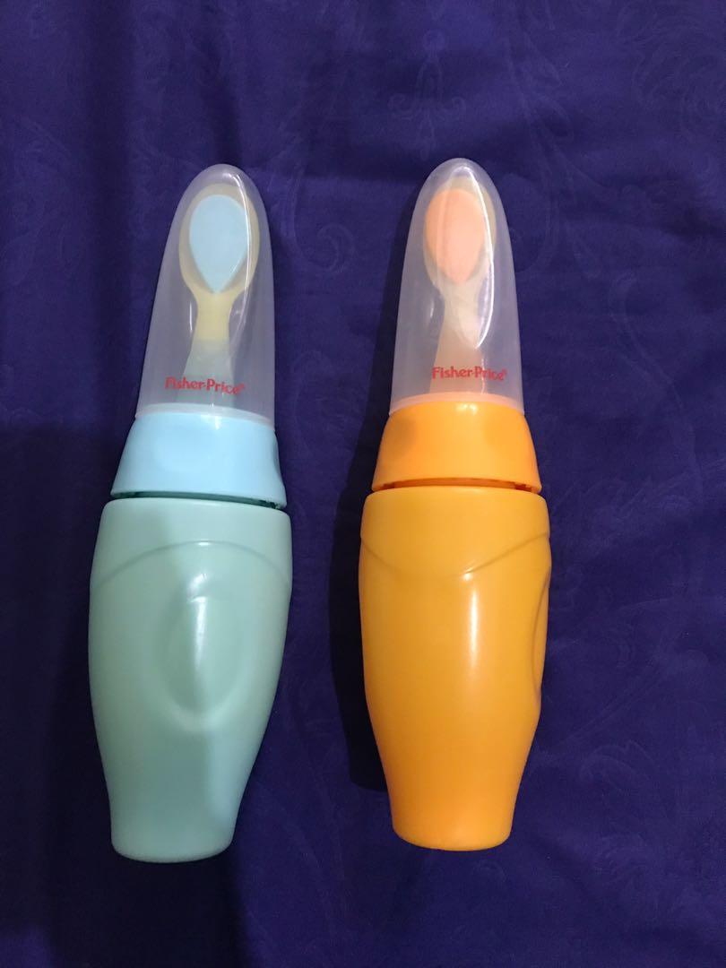 botol sendok makan bayi tempat makan bayi soft squeeze feeder soft ...