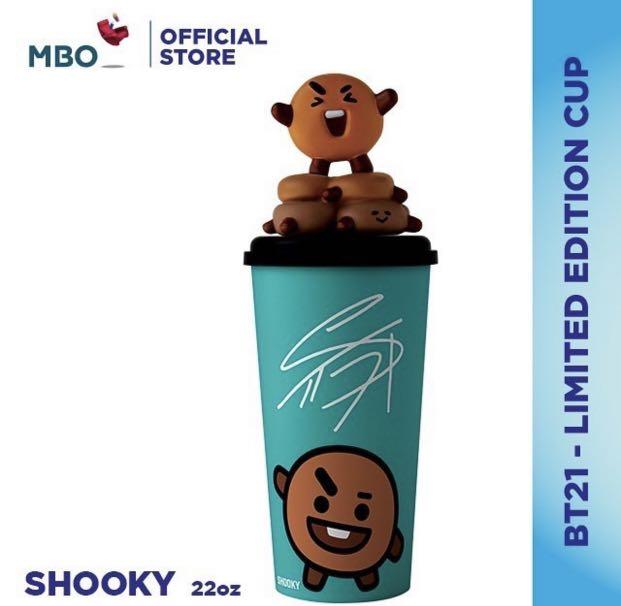 BT21 MBO Limited Edition Topper Cup Tumbler, Hobbies & Toys, Memorabilia & Collectibles, K-Wave ...