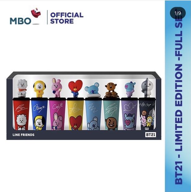 BT21 MBO Limited Edition Topper Cup Tumbler, Hobbies & Toys, Memorabilia & Collectibles, K-Wave ...