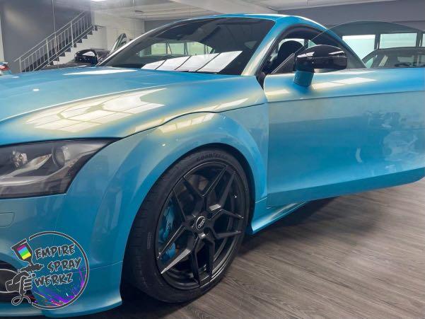 Car Spray Painting - Special Effect - Holographic / Colourshift / Candy ...
