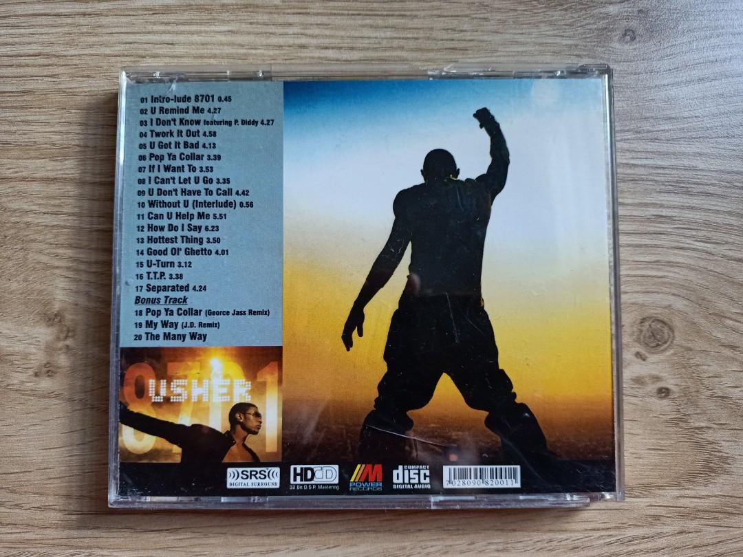 CD Usher : 8701, Hobbies & Toys, Music & Media, CDs & DVDs on Carousell