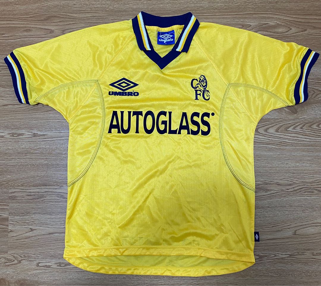 Chelsea FC 1998/99 Classic Away Jersey (Umbro/ Autoglass) for Youth ...