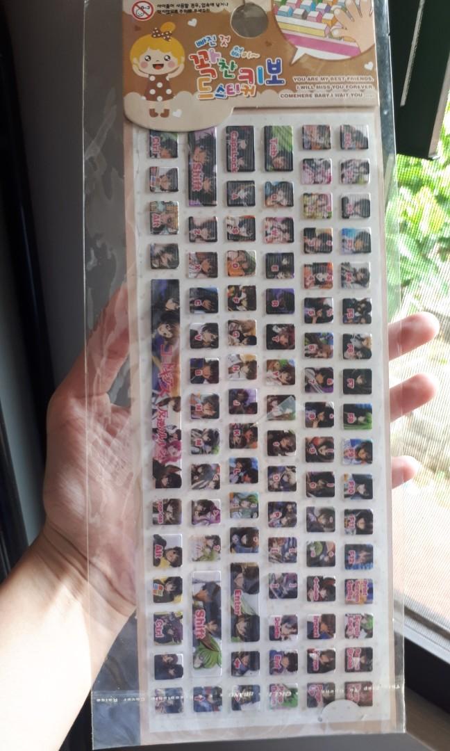 Code Geass Keyboard Stickers, Computers & Tech, Laptops & Notebooks on ...