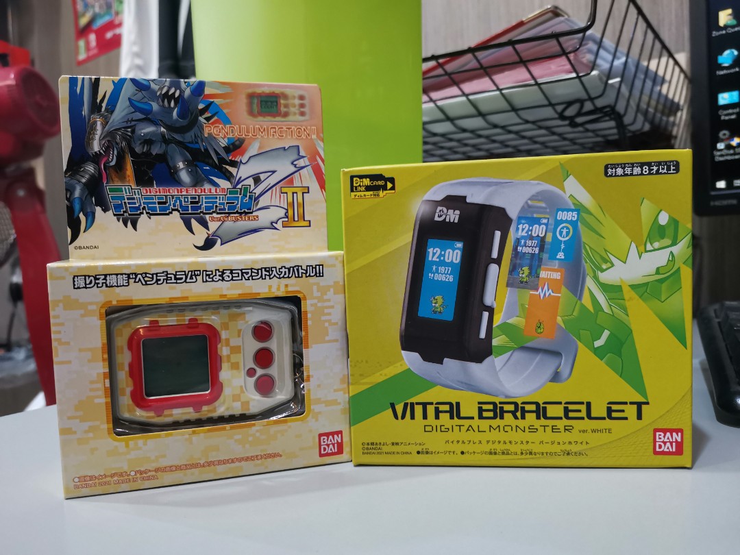 Digimon pendulum wave 2 + Vital Bracelet, Hobbies & Toys, Collectibles ...