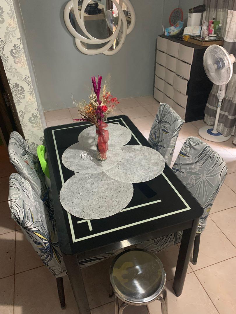 dining table 4 seater set Rush Rush , Furniture & Home Living ...