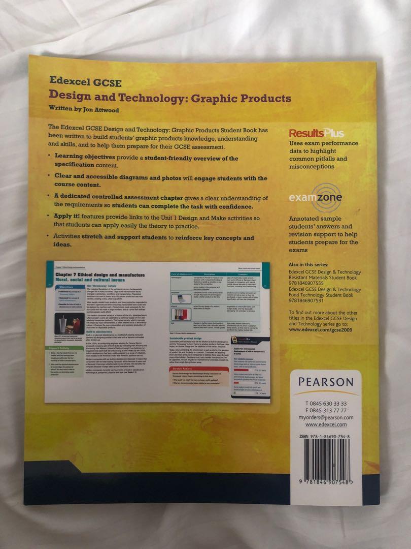 Edexcel GCSE Design and Technology: Graphic Products Student Book ...