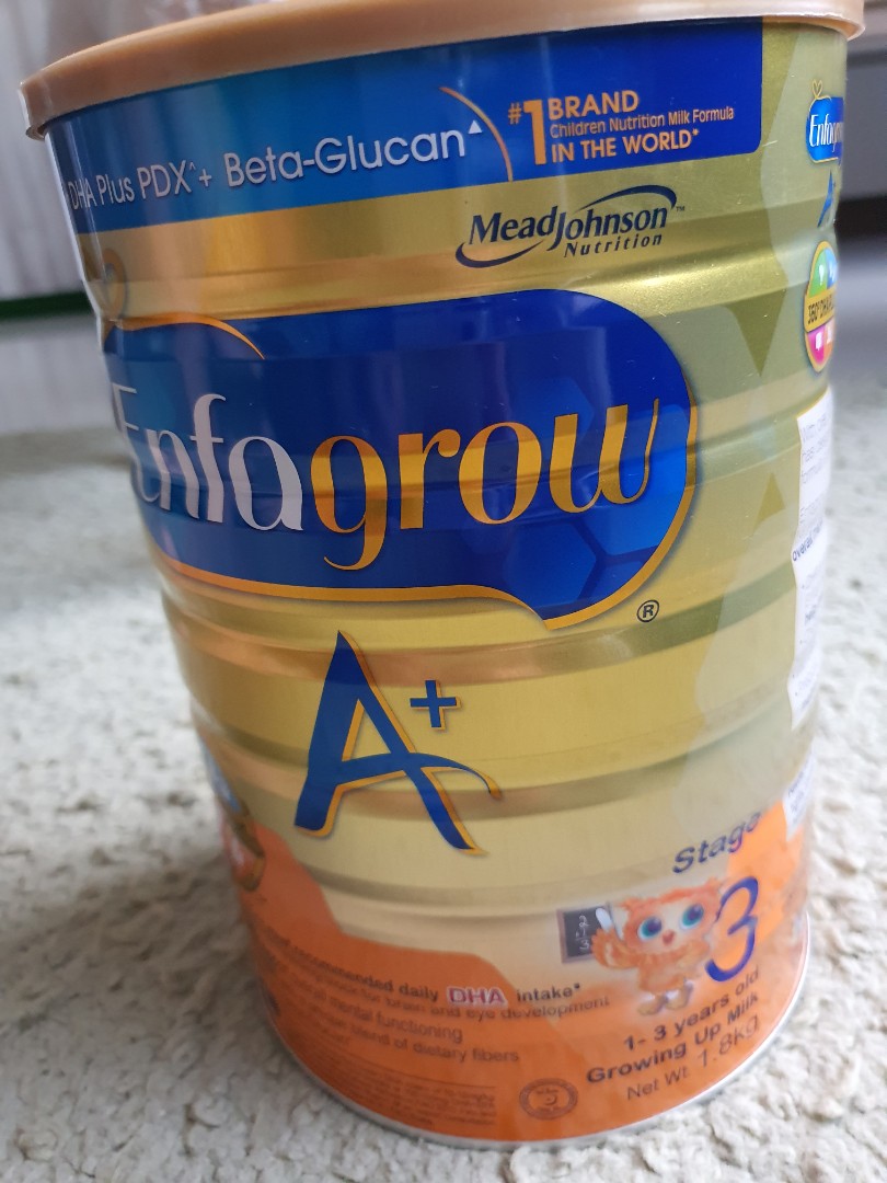 ENFAGROW A+ Growing Up Milk Stage 3 360 DHA Plus Beta-Glucan (For 1 to ...