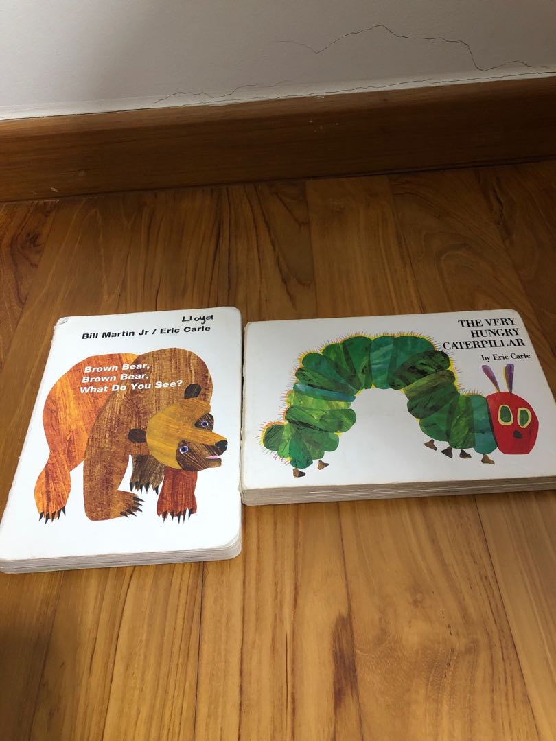 Eric Carle - Brown Bear / Hungry caterpillar, Hobbies & Toys, Books ...