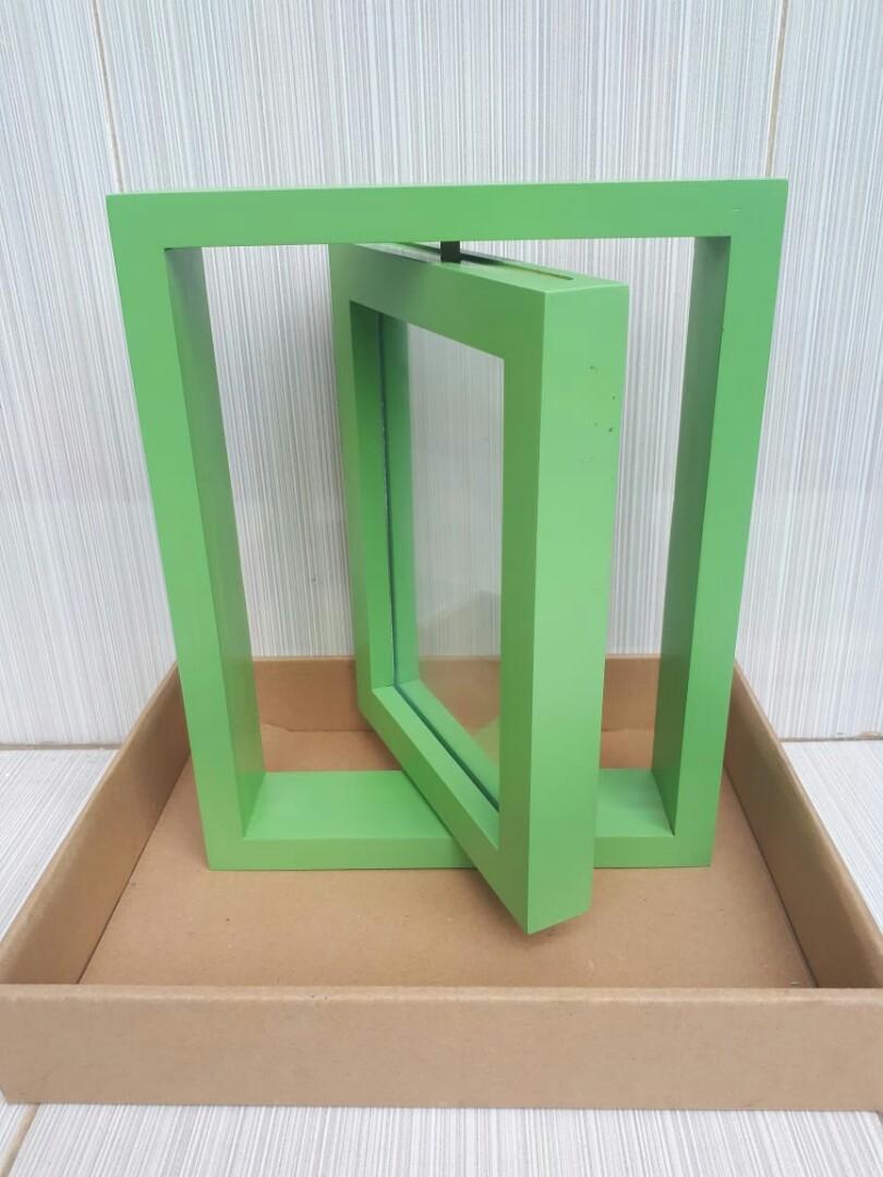 Frame Foto Kayu, Desain & Kerajinan Tangan, Lainnya di Carousell