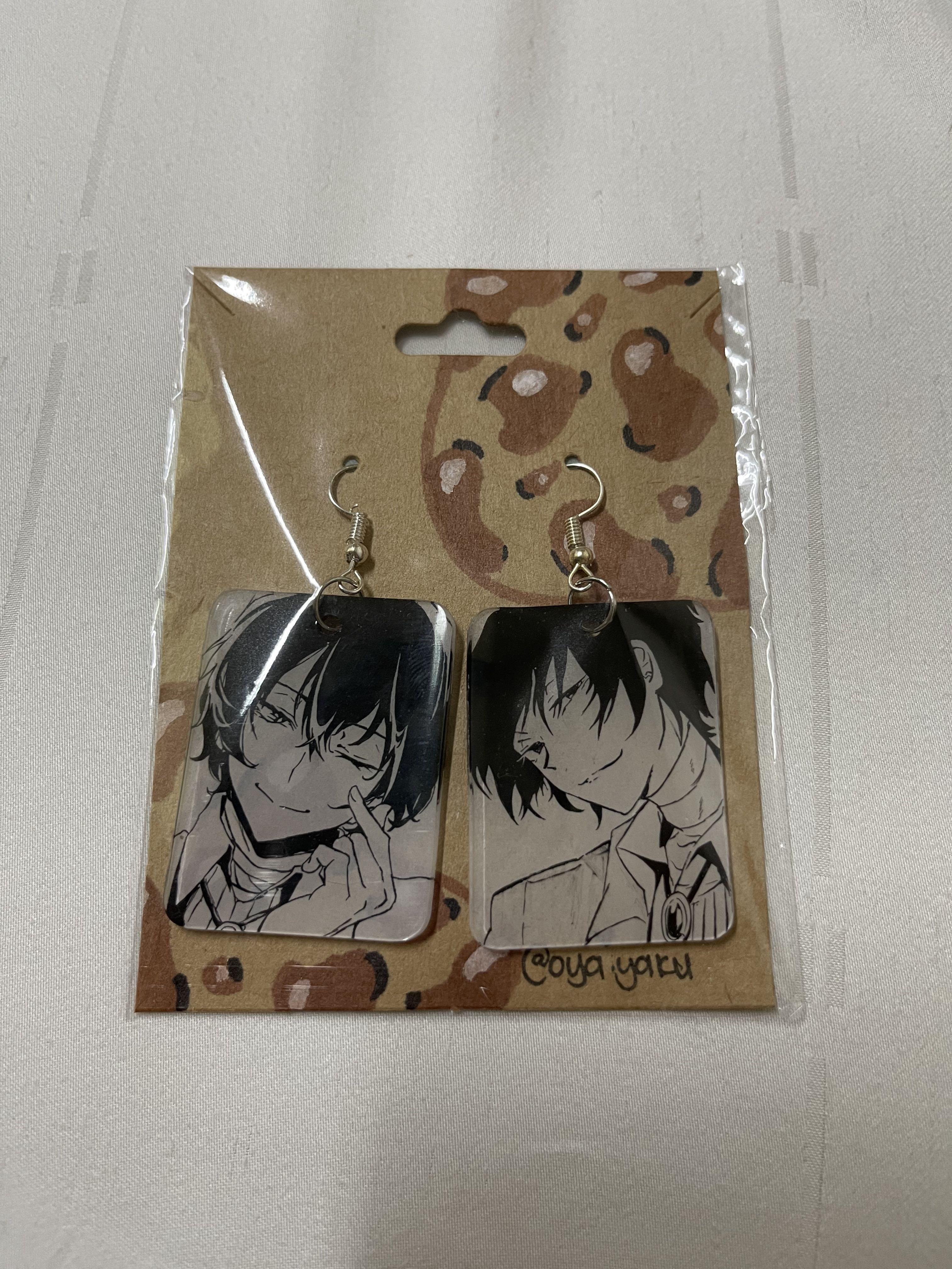 Haikyuu and Bungou Stray Dogs Earrings, Women's Fashion, Jewelry ...