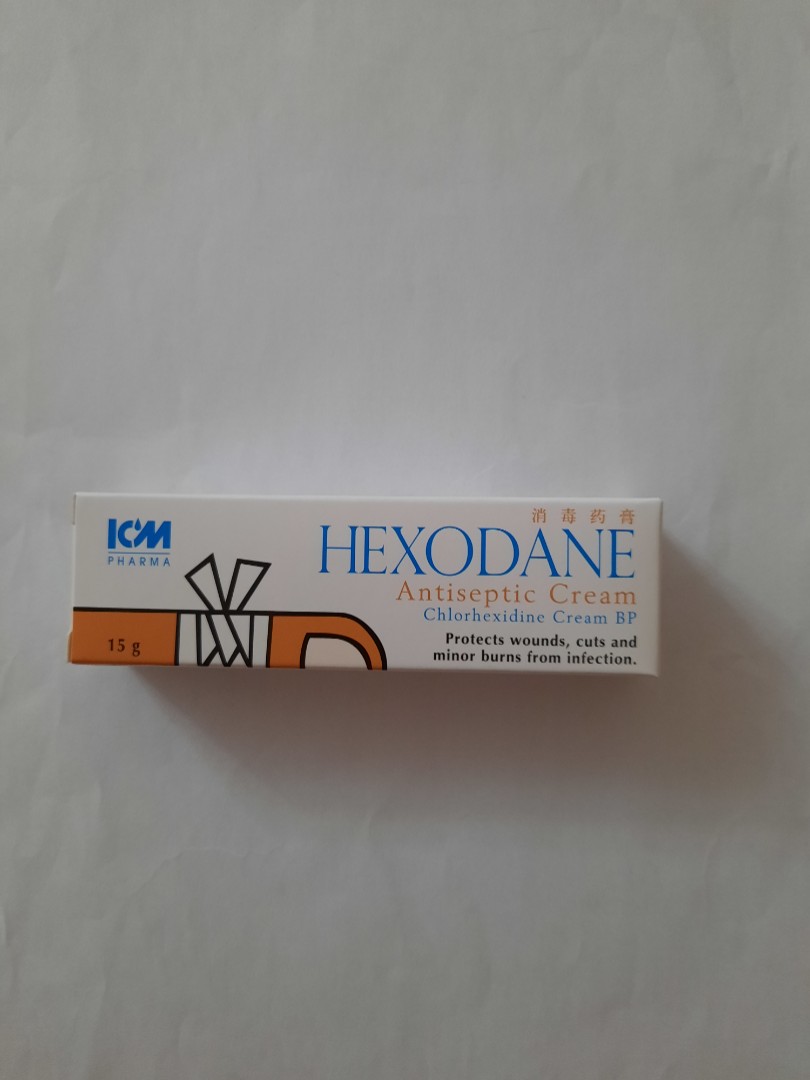 Hexodane Antiseptic Cream 15g, Everything Else on Carousell