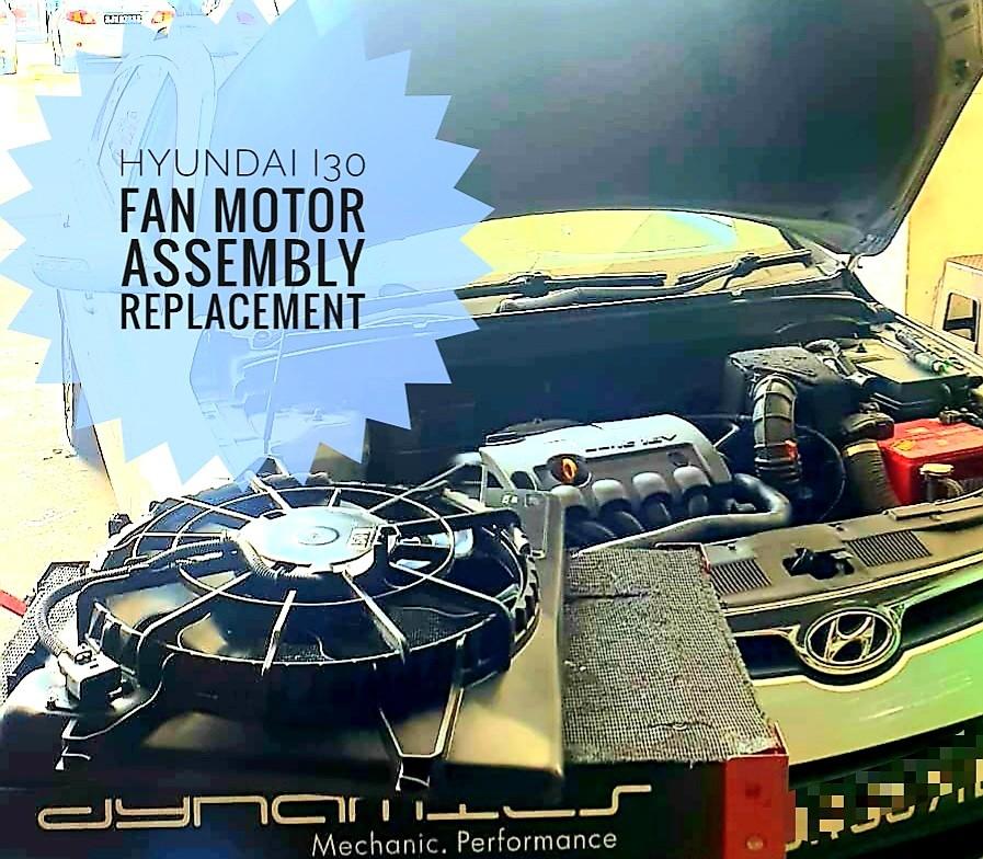 Hyundai Avante/i30 : Fan Motor Assembly Replacement, Car Accessories ...