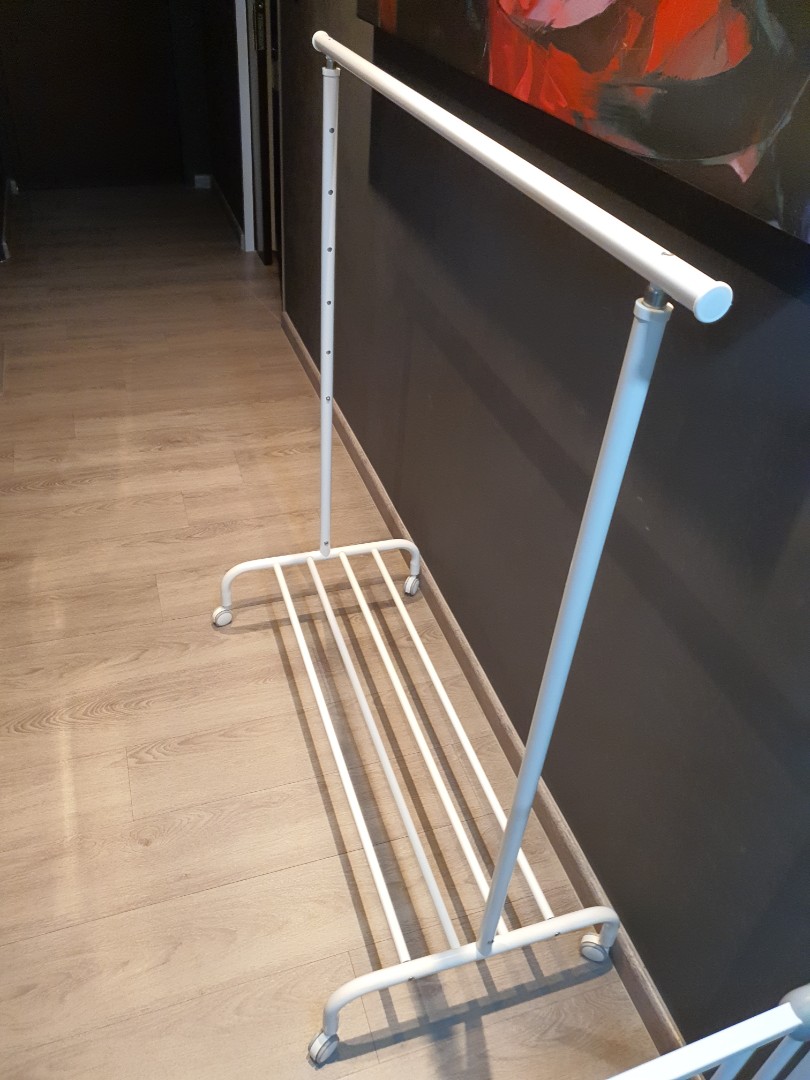 IKEA RIGGA - Clothes Hanging Rack, Furniture & Home Living, Furniture ...