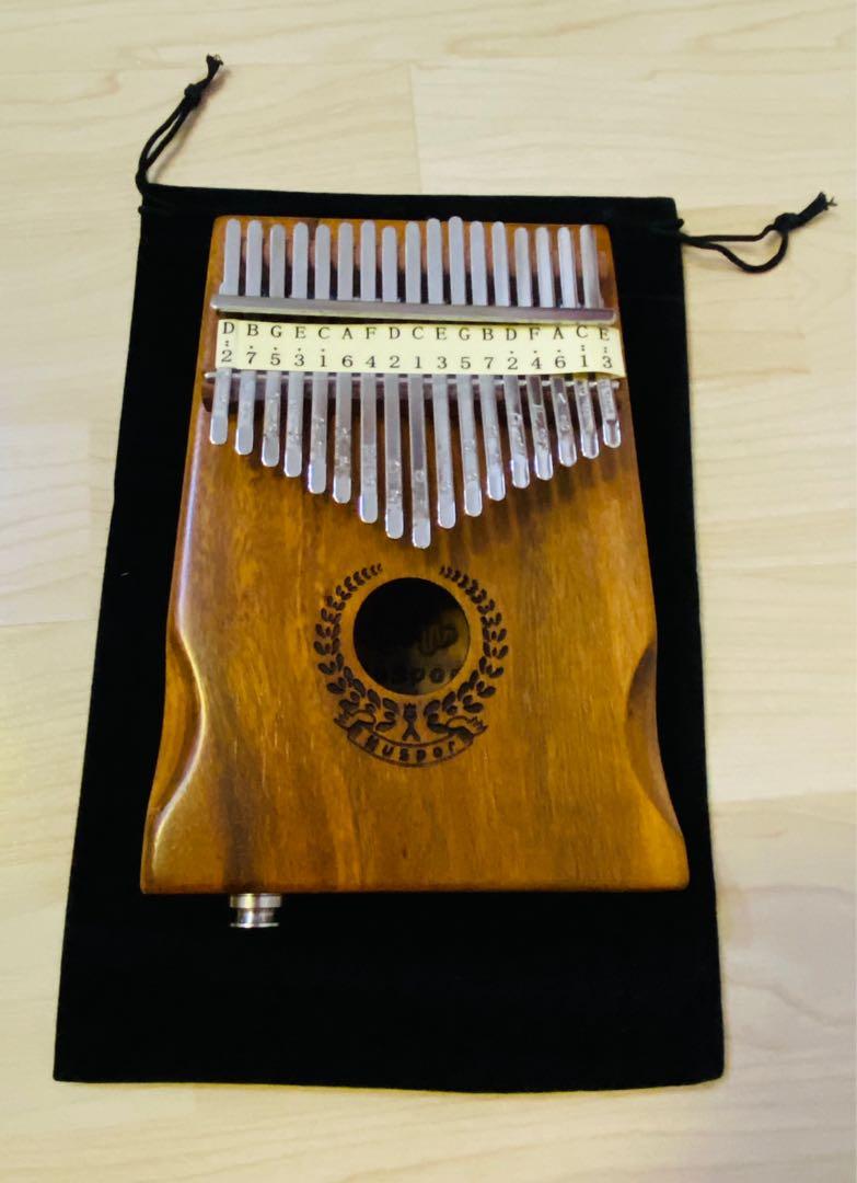 Kalimba & Mini Guitar Amplifier, Hobbies & Toys, Music & Media, Musical ...