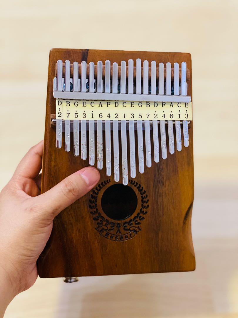 Kalimba & Mini Guitar Amplifier, Hobbies & Toys, Music & Media, Musical ...