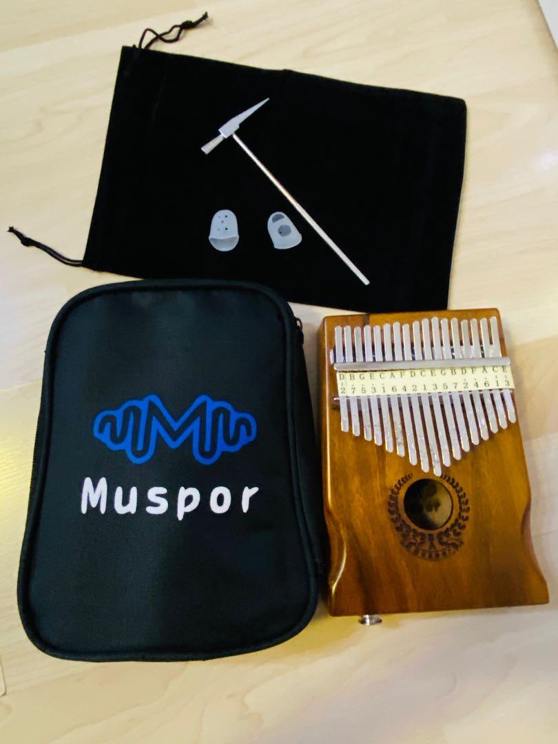 Kalimba & Mini Guitar Amplifier, Hobbies & Toys, Music & Media, Musical ...