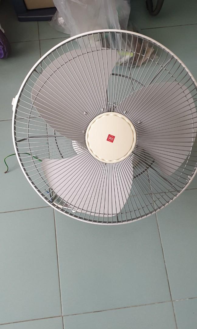 KDK M40RS orbital ceiling fan 16" rotate 360, Furniture & Home Living ...