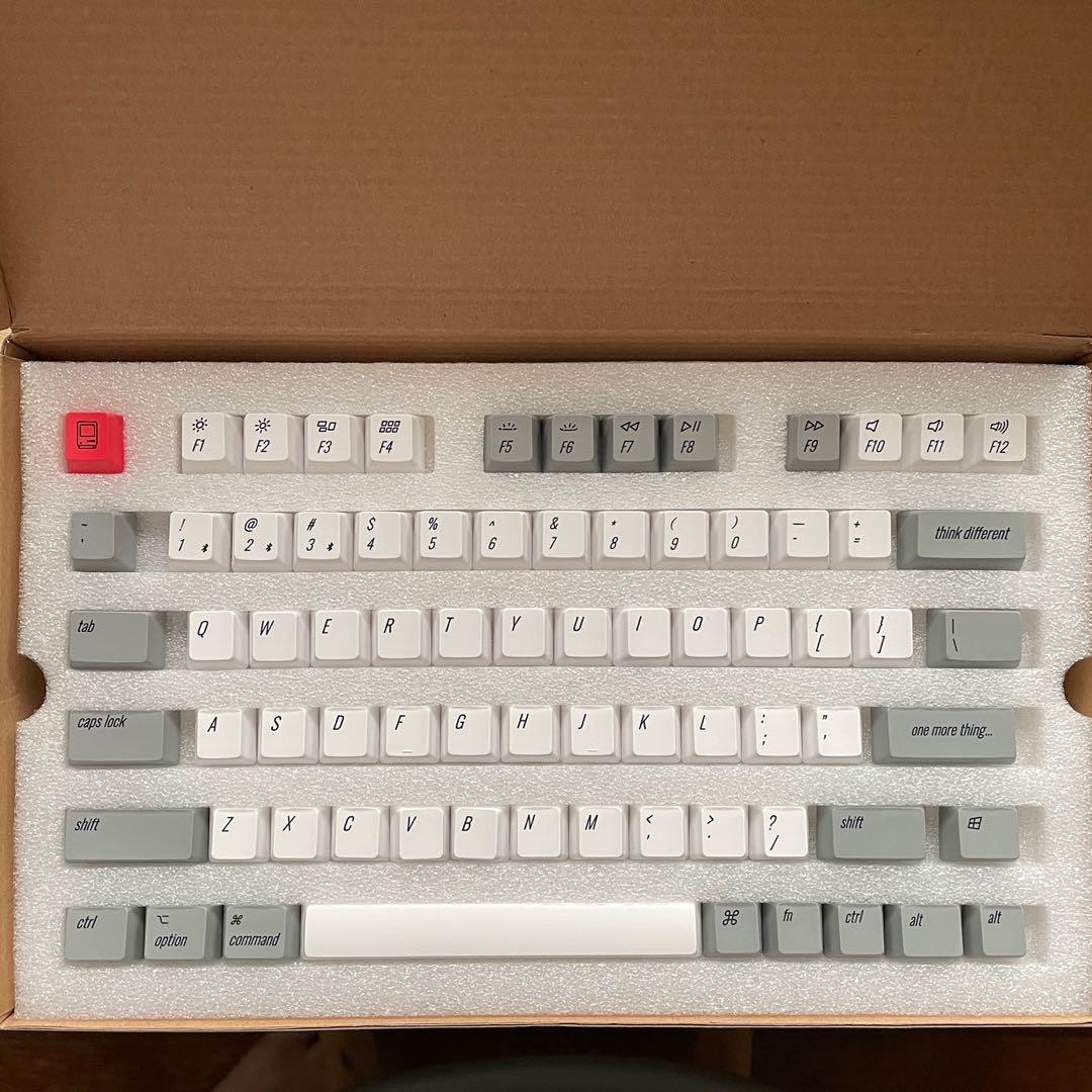 Keychron K2 Retro Mac Keycap Set (PBT), Computers & Tech, Parts ...