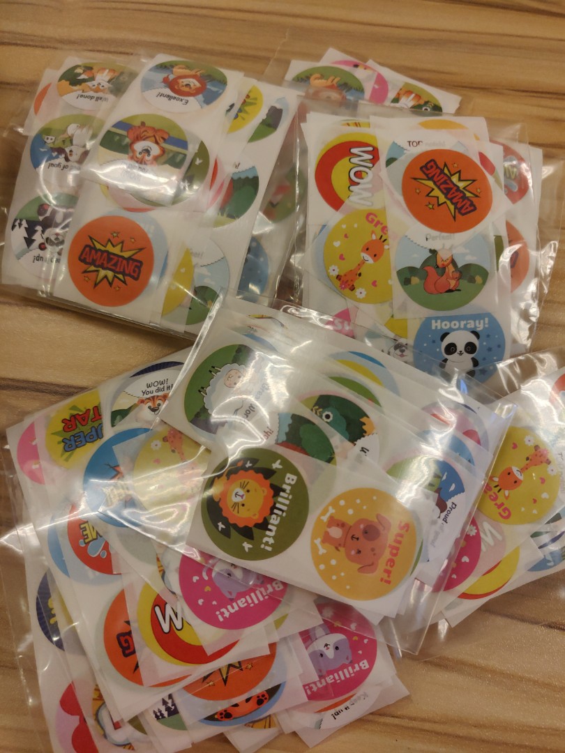 Kid sticker goodie bag, Hobbies & Toys, Stationery & Craft, Stationery ...