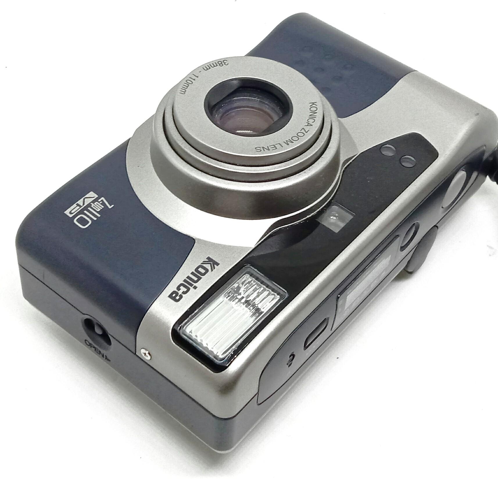 Konica ZUp 110 35mm Film Camera w/pouch, Photography, Cameras on Carousell
