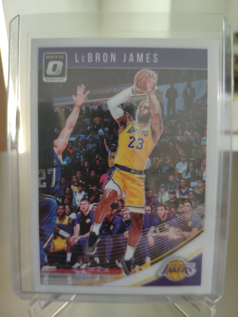 LeBron James (1st yr Lakers jersey) Optic NBA Cards for Sale, Hobbies ...