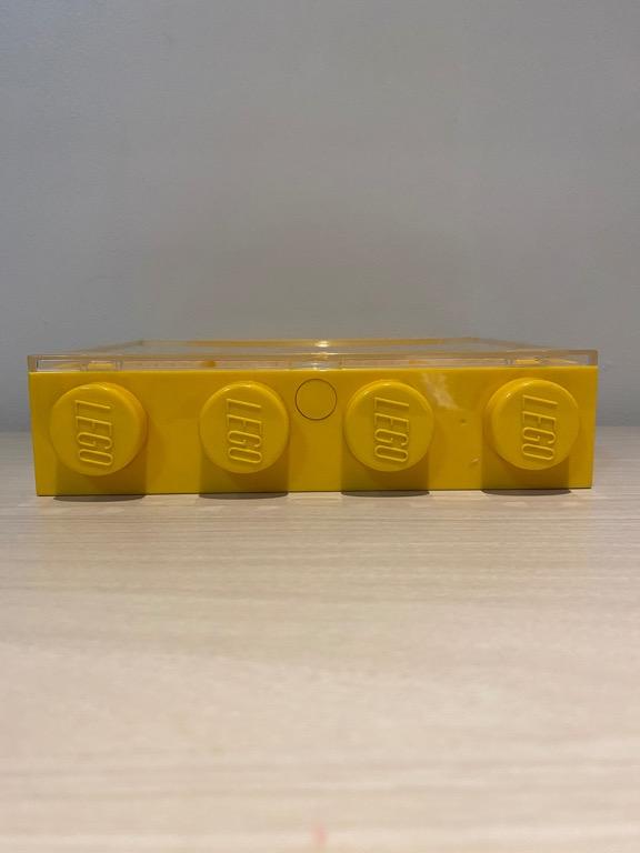 LEGO Yellow Display Case Small Authentic official Minifigure - For 8 ...