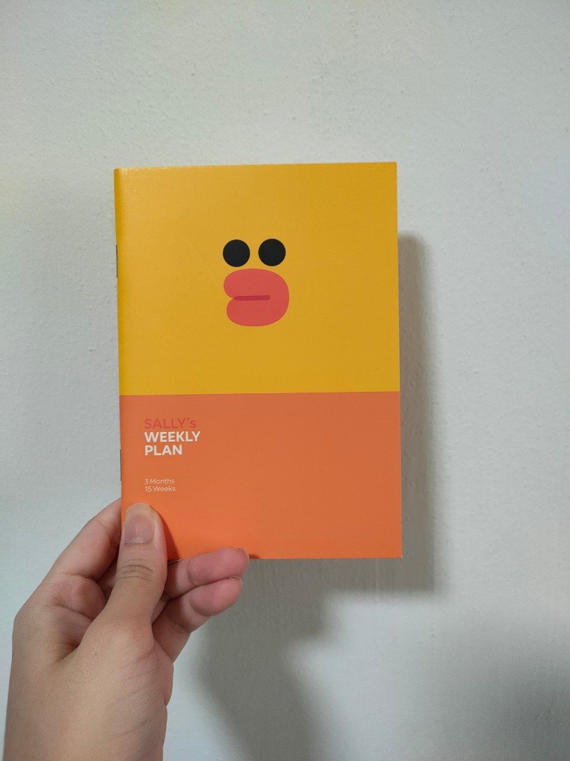 LINE Friends- Sally Planner, Hobbies & Toys, Stationery & Craft ...