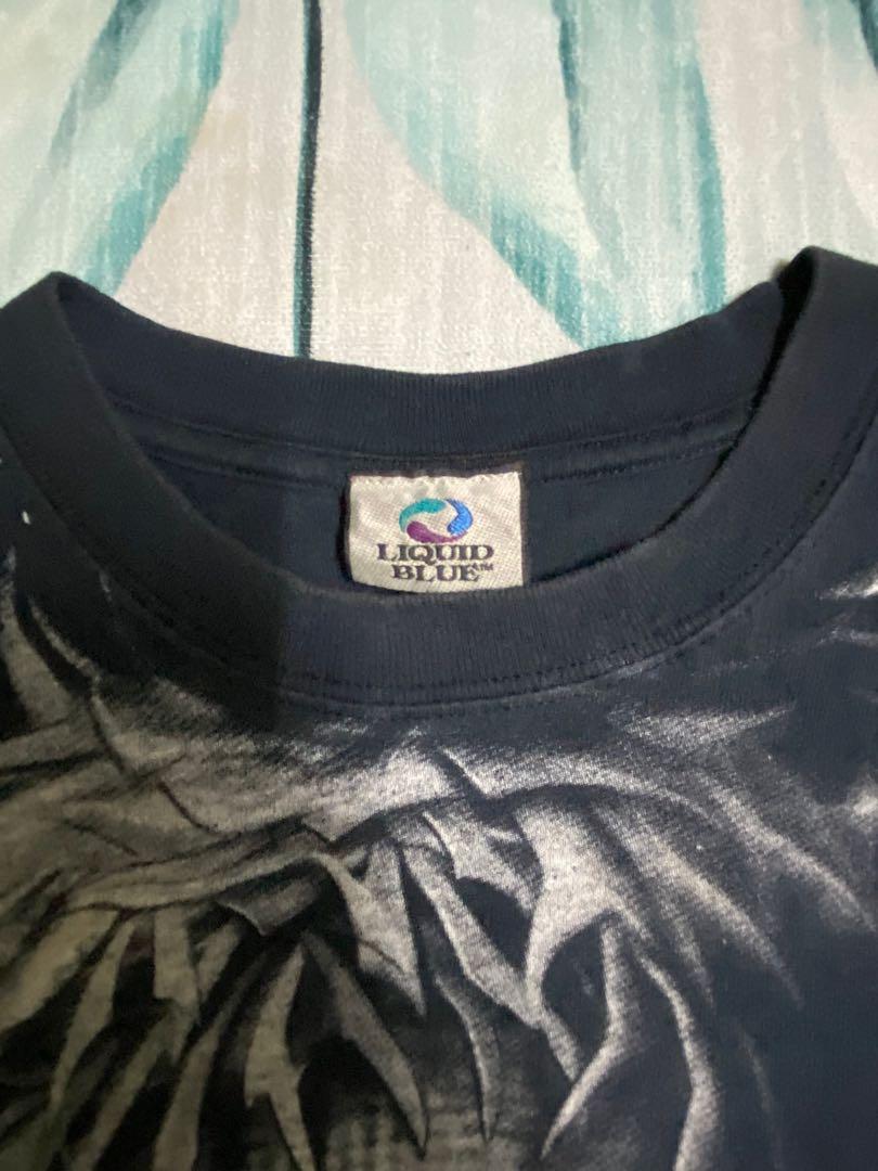 Liquid blue Red Indian Grey Tag, Men's Fashion, Tops & Sets, Tshirts ...