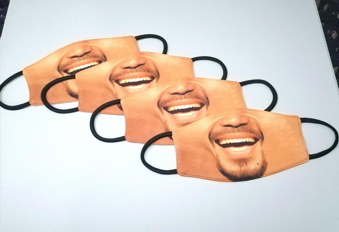 Manny Pacquiao Customized Face Mask, Health & Nutrition, Face Masks ...