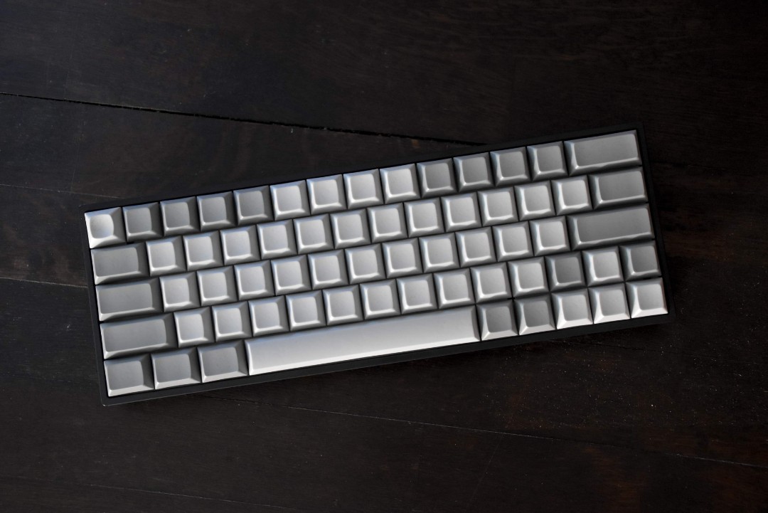 Mechanical Keyboard with Blank DSA Keycaps, Computers & Tech, Parts ...