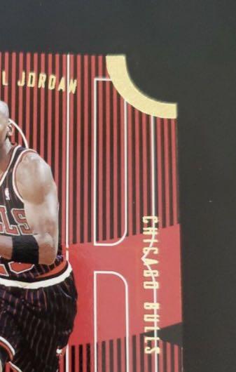 Michael Jordan 1996-97 Upper Deck Fastbreak Connections (Die Cut ...