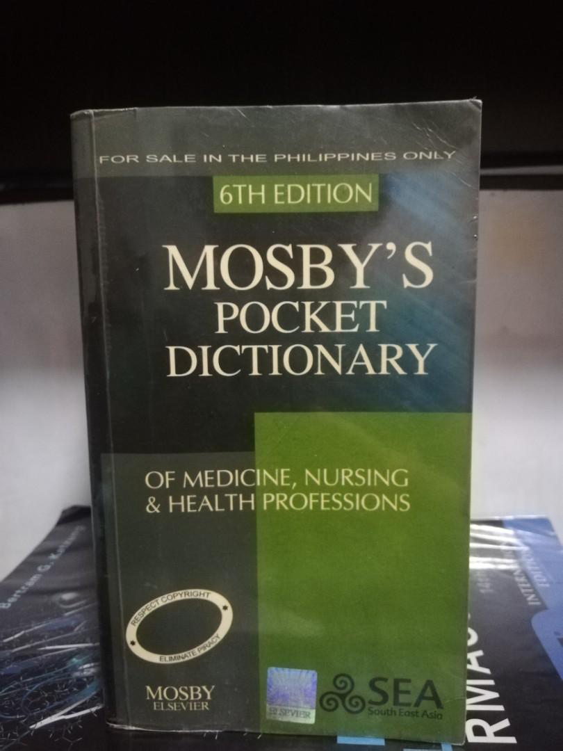 Mosby's medical pocket dictionary, Hobbies & Toys, Books & Magazines ...