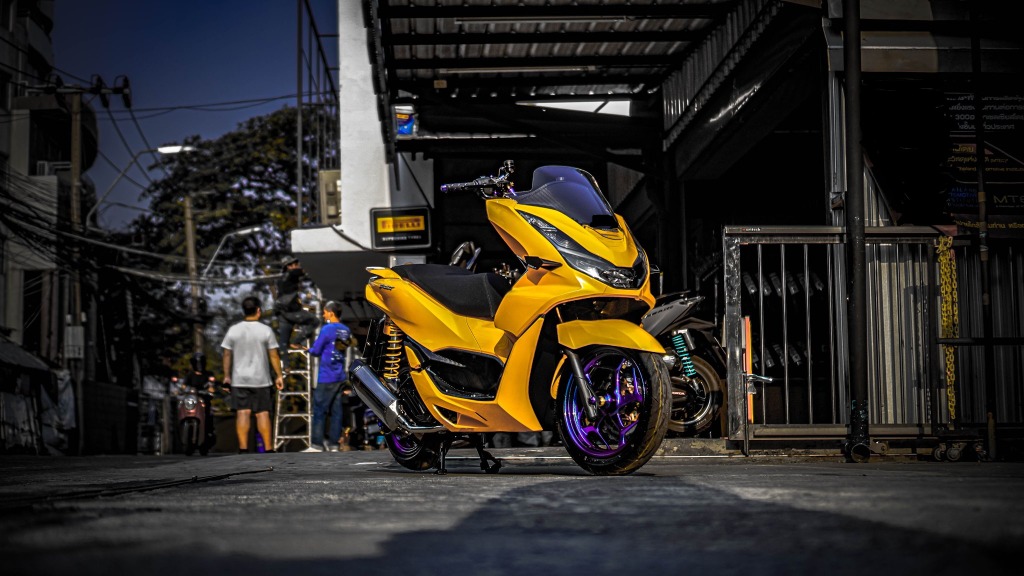 Moto Lassy Singapore Honda PCX 160 2021 Version 3 Complete Carbon ...