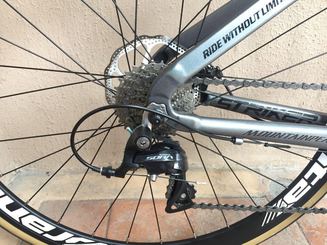 Mountainpeak Striker roadbike, Sports Equipment, Bicycles & Parts, Bicycles on Carousell