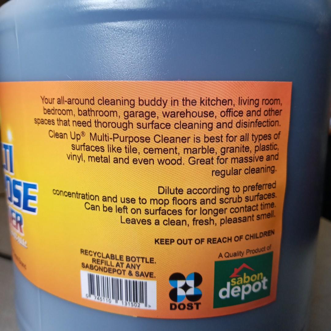 Multi Purpose Cleaner 1 Gal, Furniture & Home Living, Cleaning ...