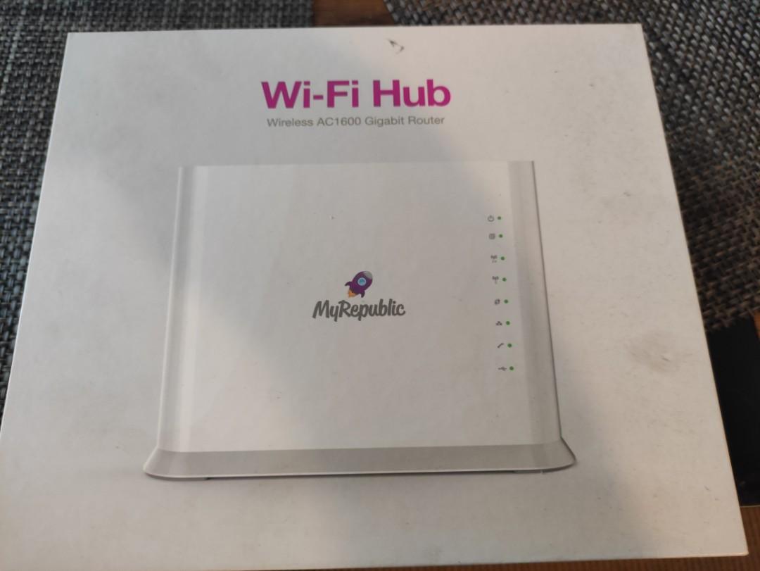MyRepublic wireless AC 1600 Gigabit Router, Computers & Tech, Parts ...