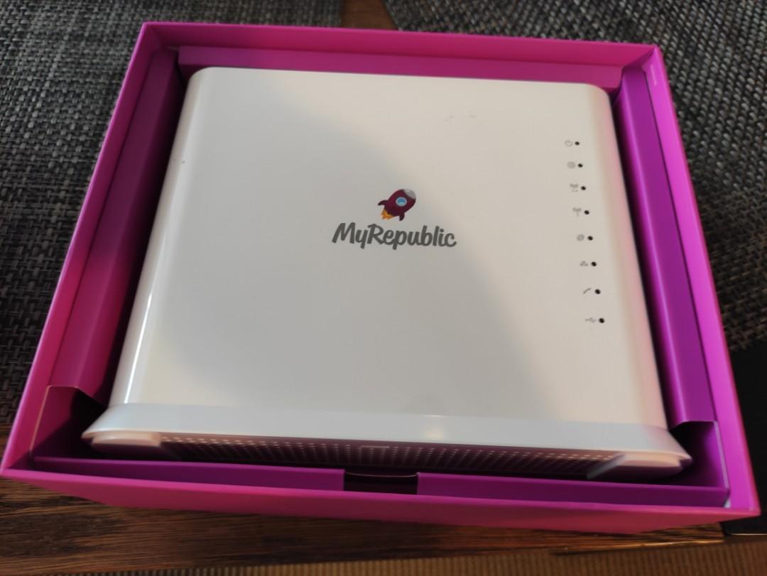 MyRepublic wireless AC 1600 Gigabit Router, Computers & Tech, Parts ...