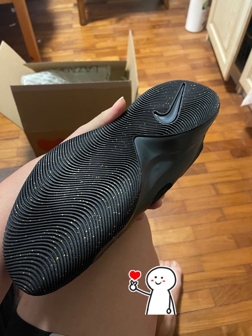 Nike Men's Fly.By Mid Basketball Shoes - Black, Men's Fashion, Footwear ...