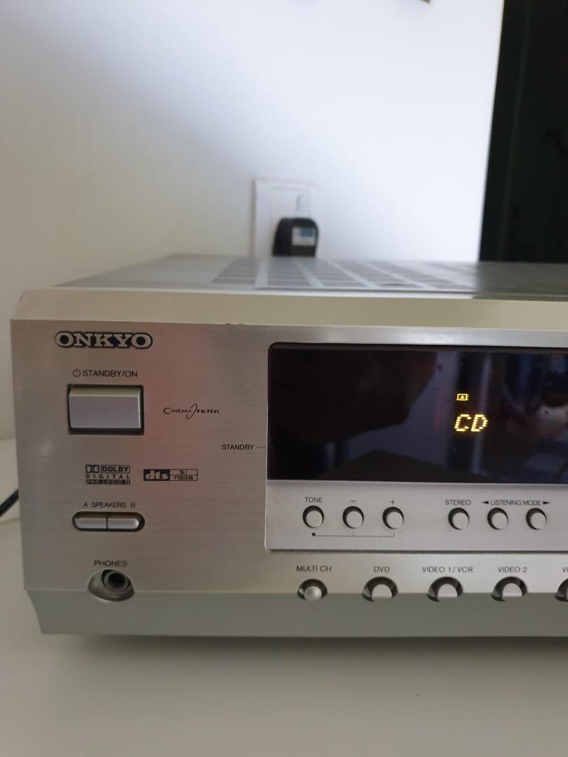 Onkyo Receiver amplifier, Audio, Soundbars, Speakers & Amplifiers on ...