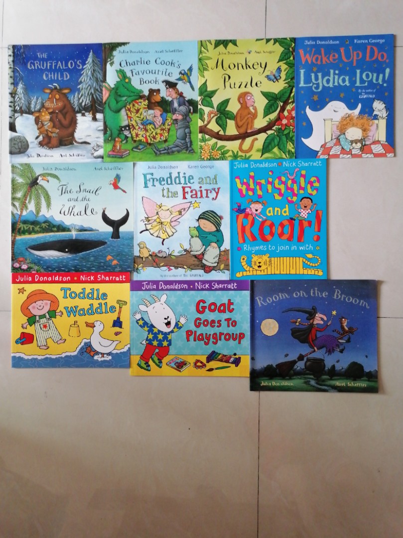 Original Julia Donaldson series 10 books Collection, Hobbies & Toys ...