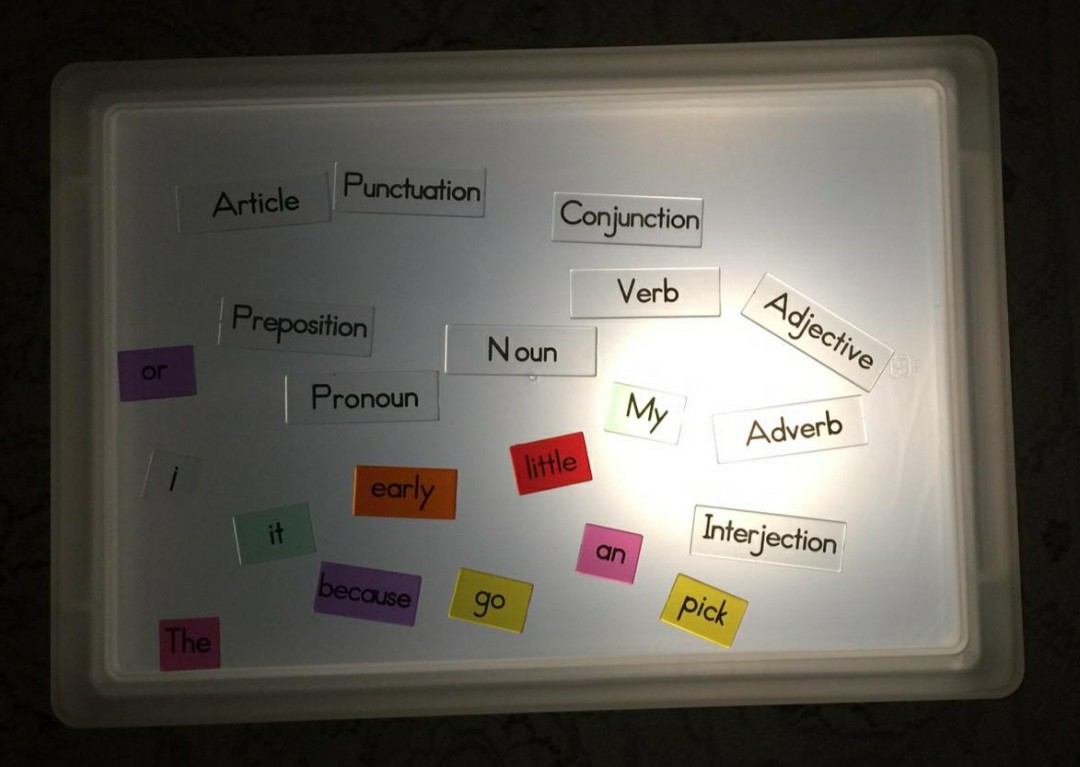 Phonics & Counting on a Lightbox, Hobbies & Toys, Books & Magazines ...