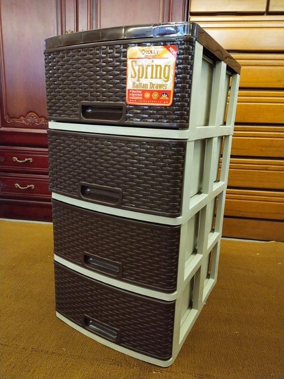 PLASTIC RATTAN DRAWER, Furniture & Home Living, Furniture, Other Home ...