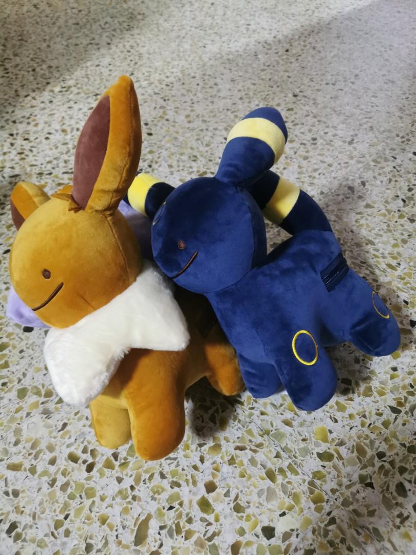 Pokemon ditto eevee, Toys & Games, Stuffed Toys on Carousell