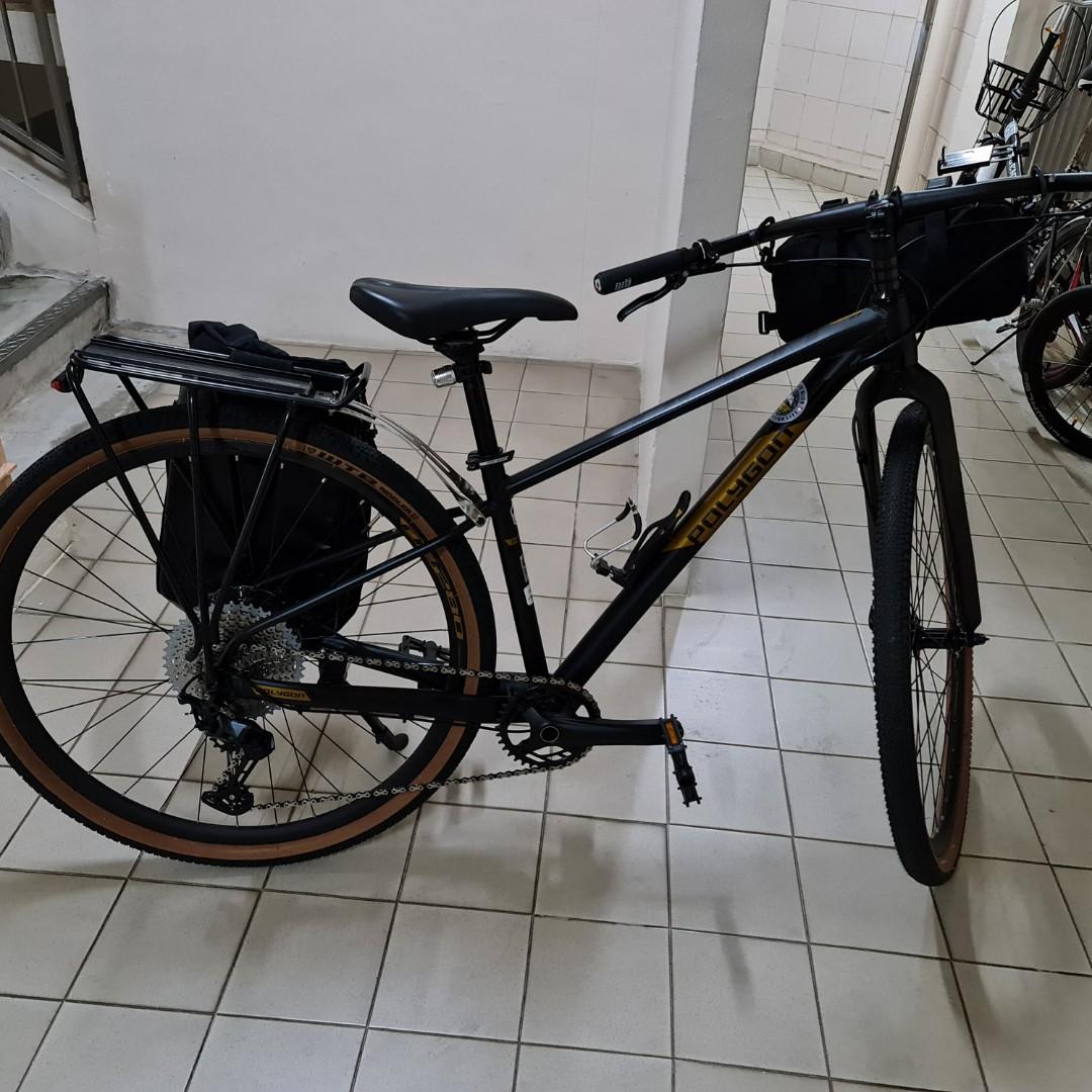 Polygon HEIST X7 gravel bike ready.Not Marin,Surly,Trek,Cannondale,Soma ...