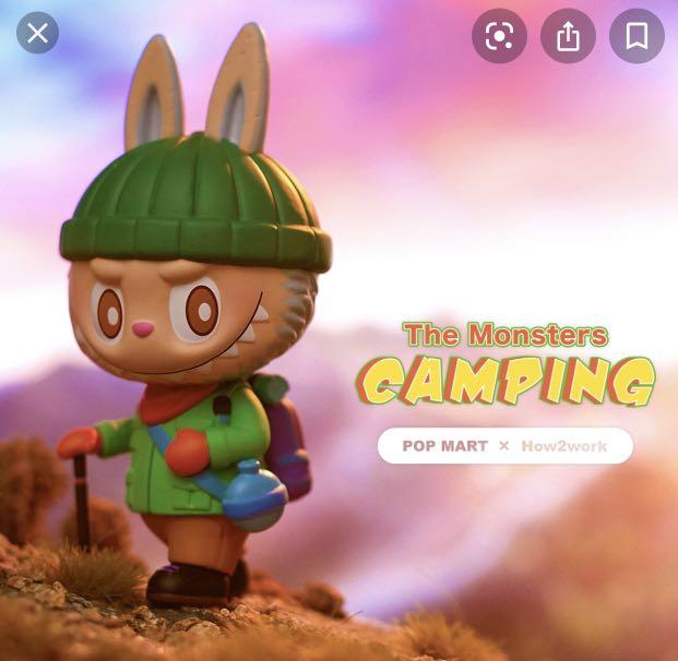 Popmart Labubu Camping Nature Walk, Hobbies & Toys, Toys & Games on ...