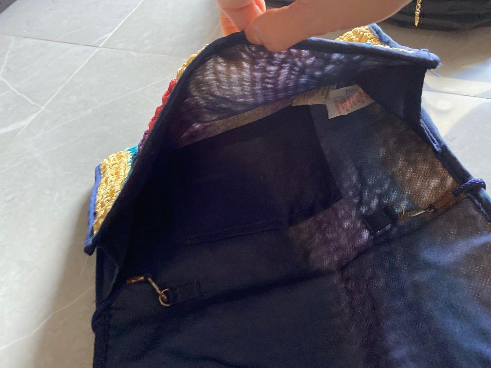 Primark straw sling bag, Women's Fashion, Bags & Wallets, Cross-body ...