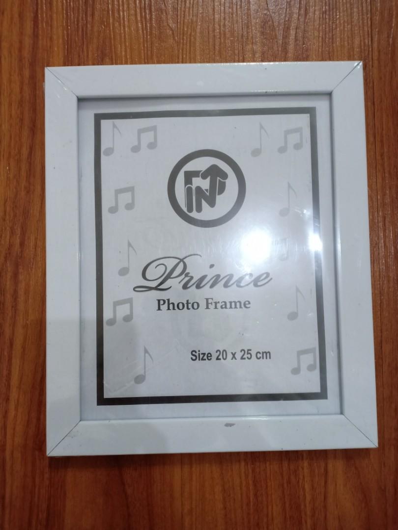 Prince photo frame Bingkai Foto Putih White 20x25, Perabotan Rumah di ...