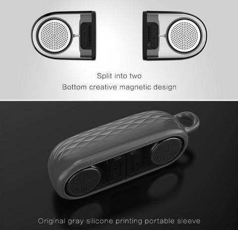 Remax TWS Bluetooth Magnetic Speaker RB-M22, Audio, Earphones on Carousell