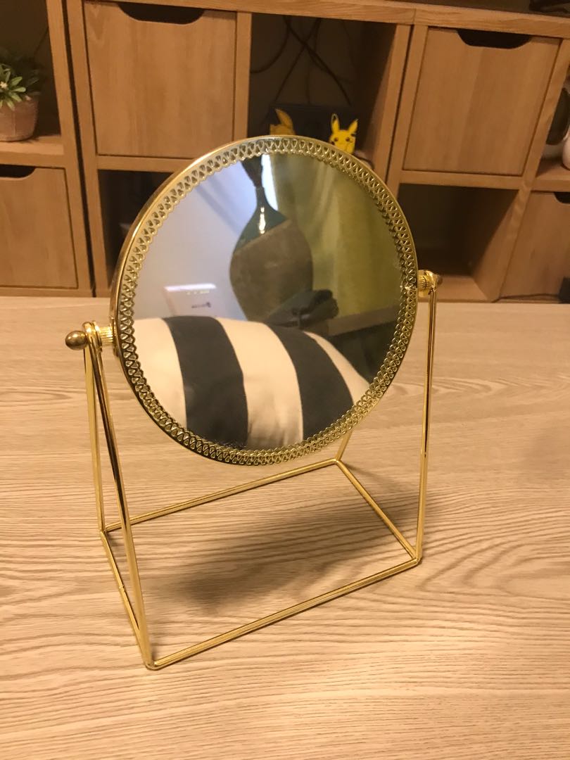 Round Table Mirror, Furniture & Home Living, Home Decor, Mirrors on ...