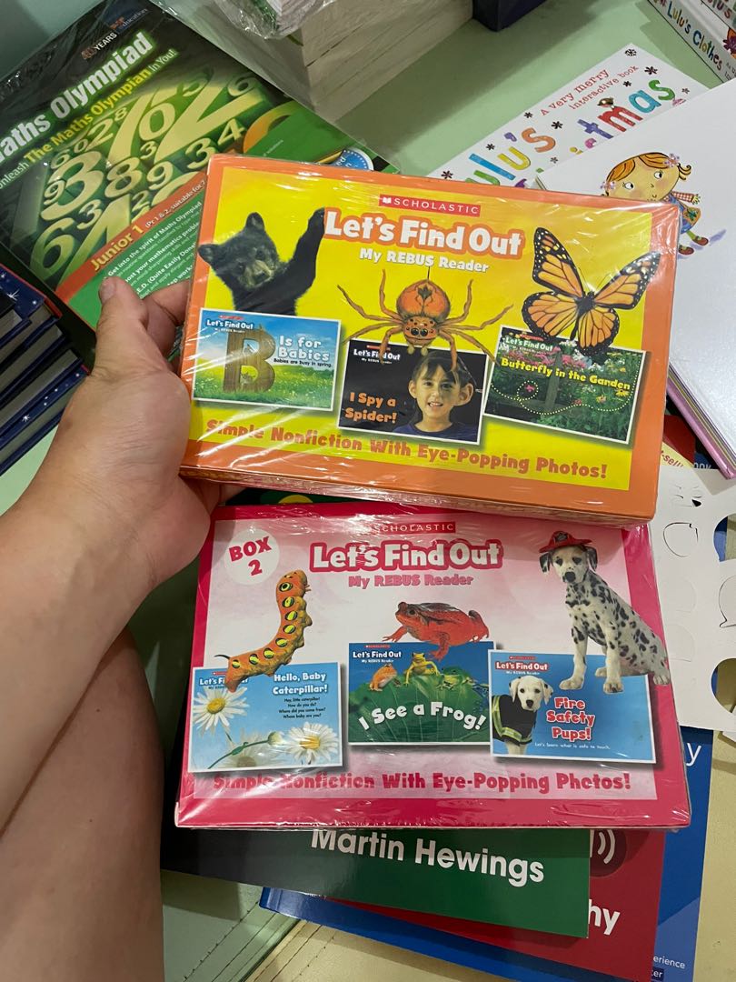 Scholastic let find out, 興趣及遊戲, 書本 & 文具, 小朋友書 - Carousell